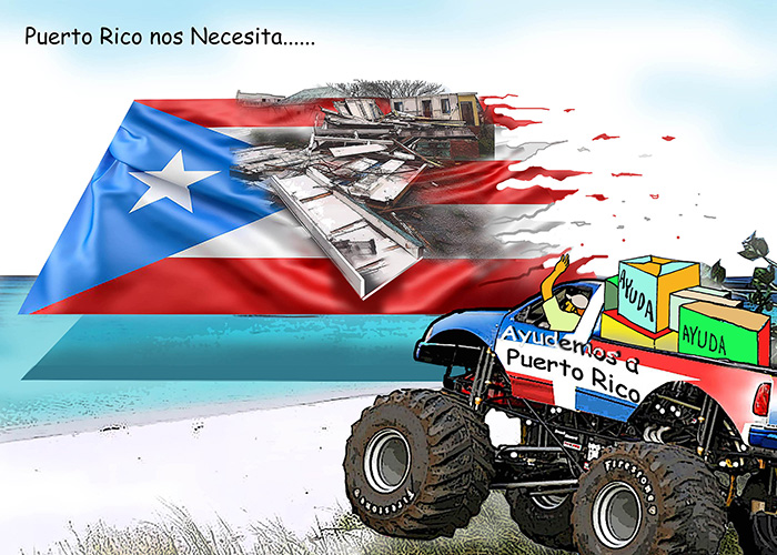 Humorada ayudemos a Puerto Rico | PLD AL DIA